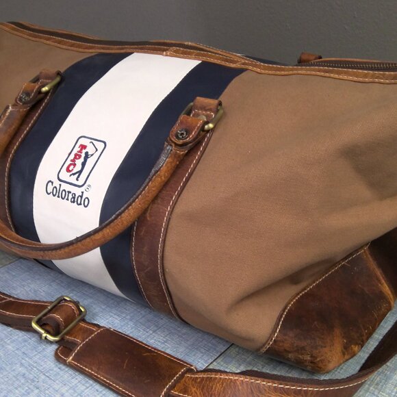 FH Wadsworth | Bags | Fh Wadsworth Tpc Colorado Golf Club Leather ...